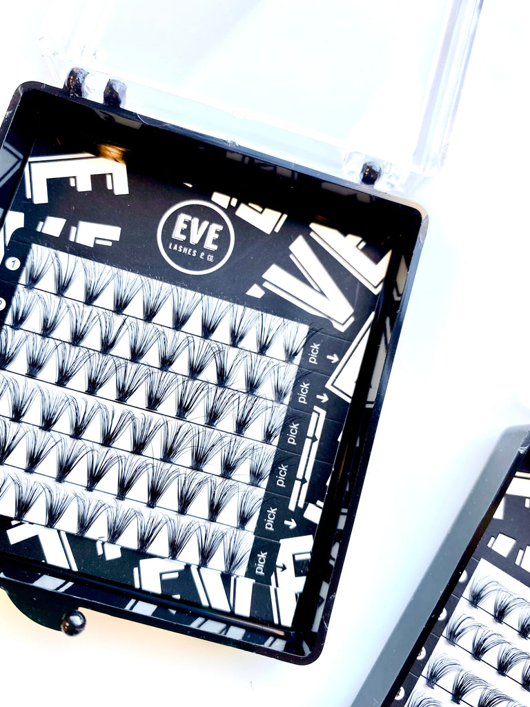 EVE Lashes - Extra Dramatic Individual Lashes - 10mm – EVE Beauty